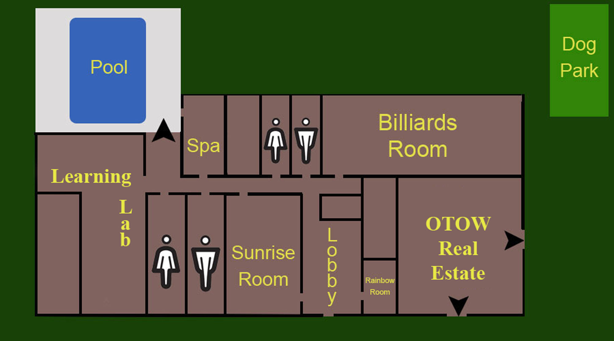 West Activity Center First Floor